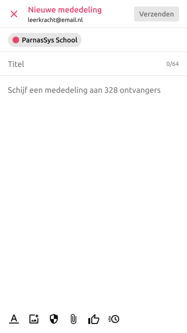 Schoolbreed berichten sturen in Parro – Kennisportaal