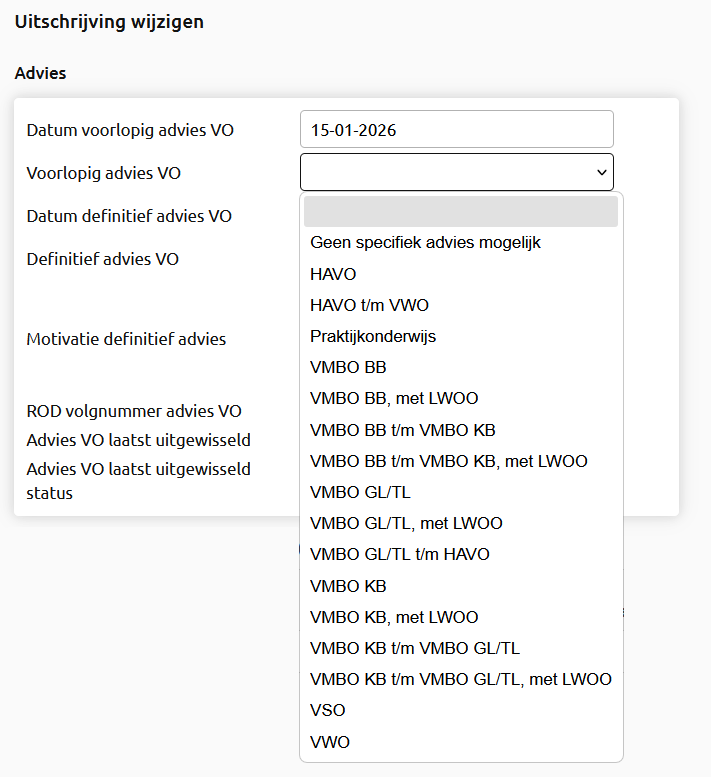 Advies VO – Kennisportaal